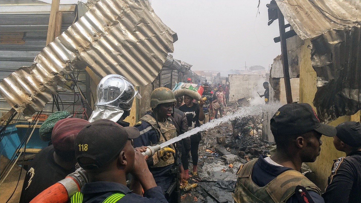 Bamenda Main Market fire incident: Authorities visit site, promise ...