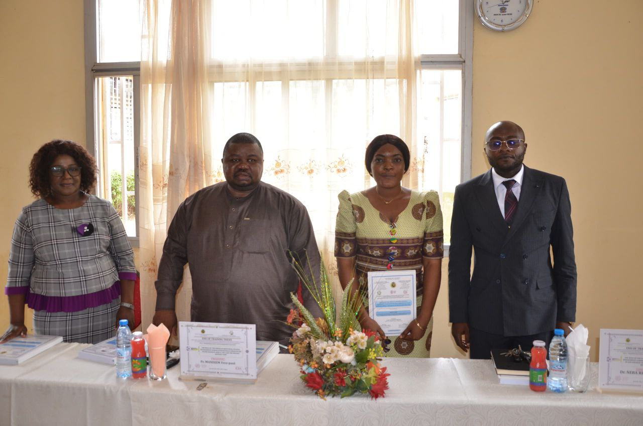 At Master’s Degree defense: Candidate, Ichu Blessing, identifies ...